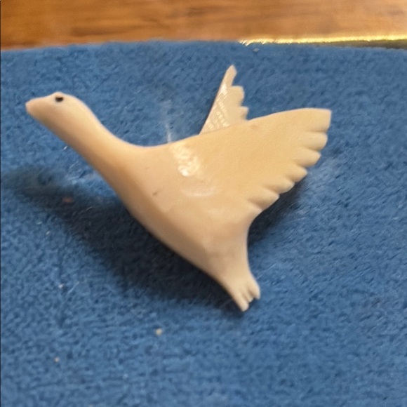 Vintage | Accessories | Alaskan Carved Ivory Bird Tie Tack | Poshmark
